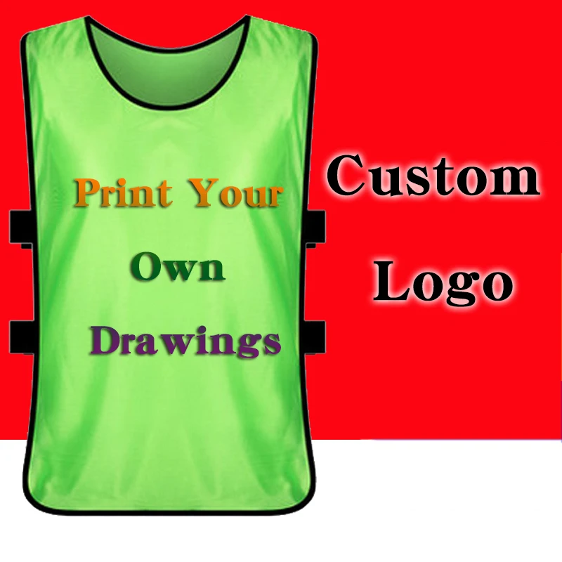 Custom Logo Printing Pattern Vest With Your Print Group Activity ...