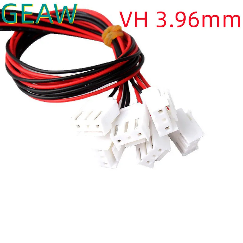 Customized VH3.96mm 100sets(100pcs male +100pcs female) 30cm 16AWG VH3 ...
