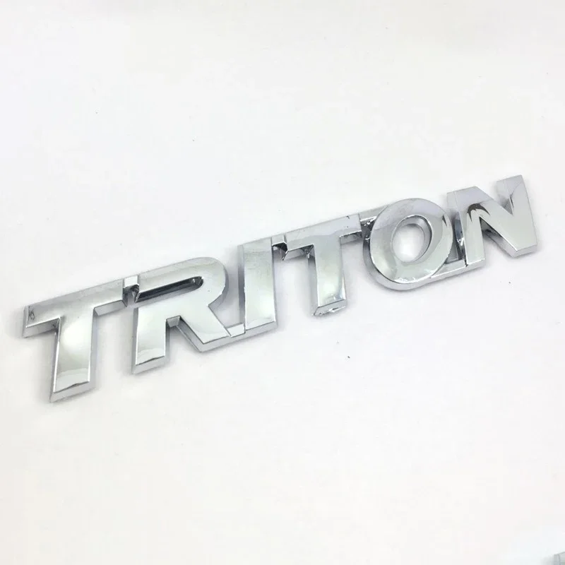 ABS-Car-Sticker-3D-Chrome-for-Mitsubishi-TRITON-Emblem-Rear-Tail-Trunk ...