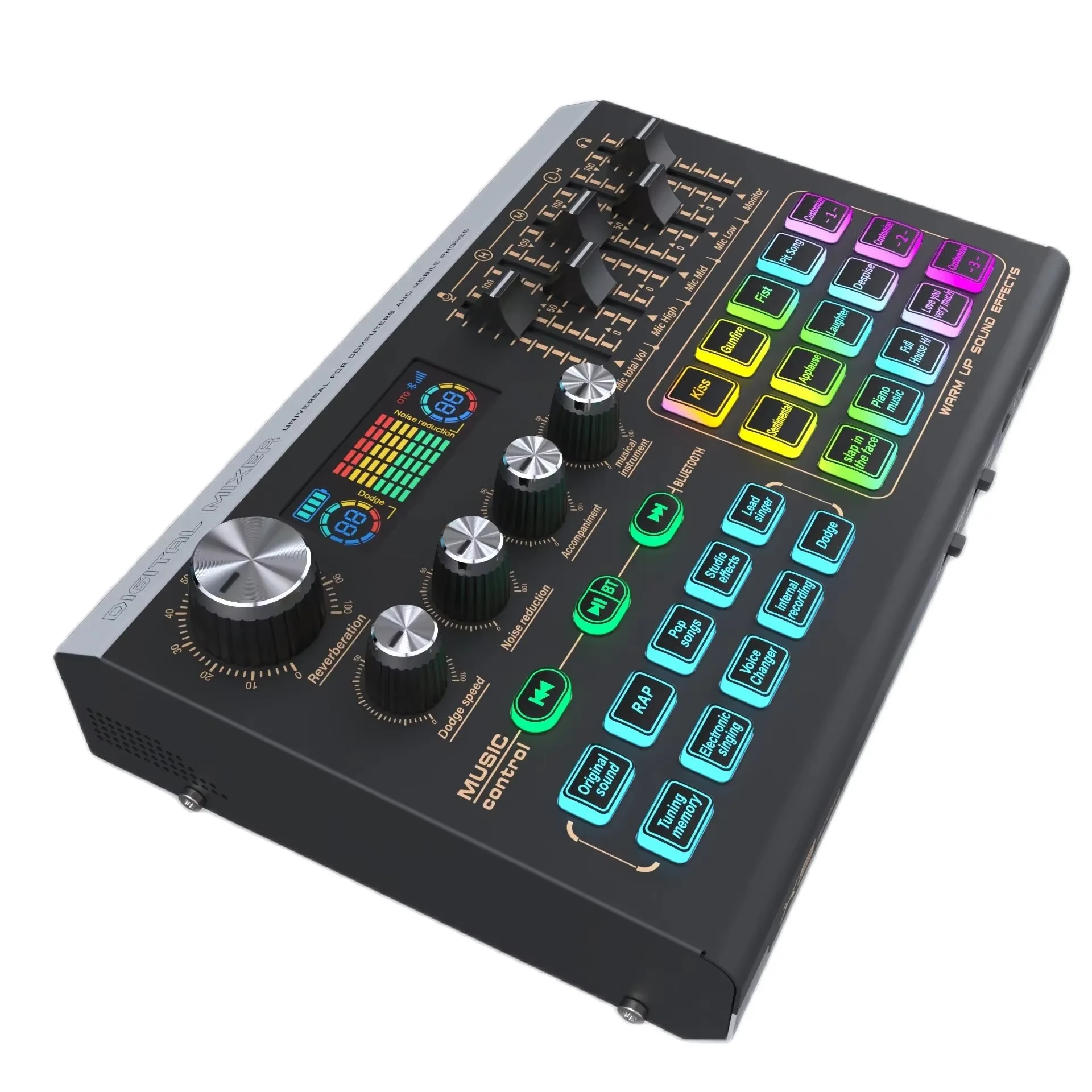X9-Live-Sound-Card-DJ-Mixer-Effects-Equipment-Audio-Interface-Console ...