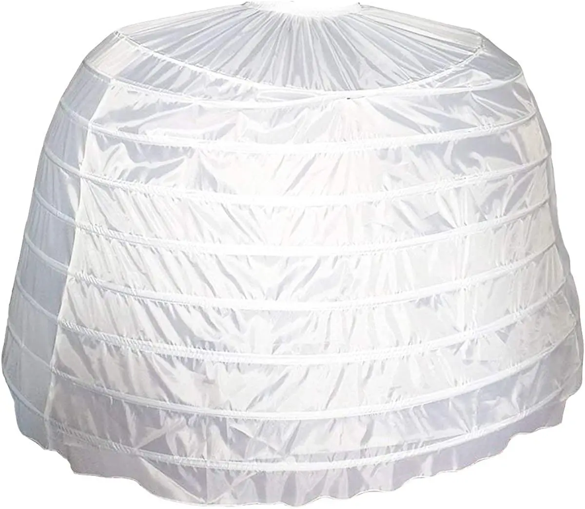 Victorian Rococo Pannier Large 9 Hoop Skirt Petticoat White, one size ...
