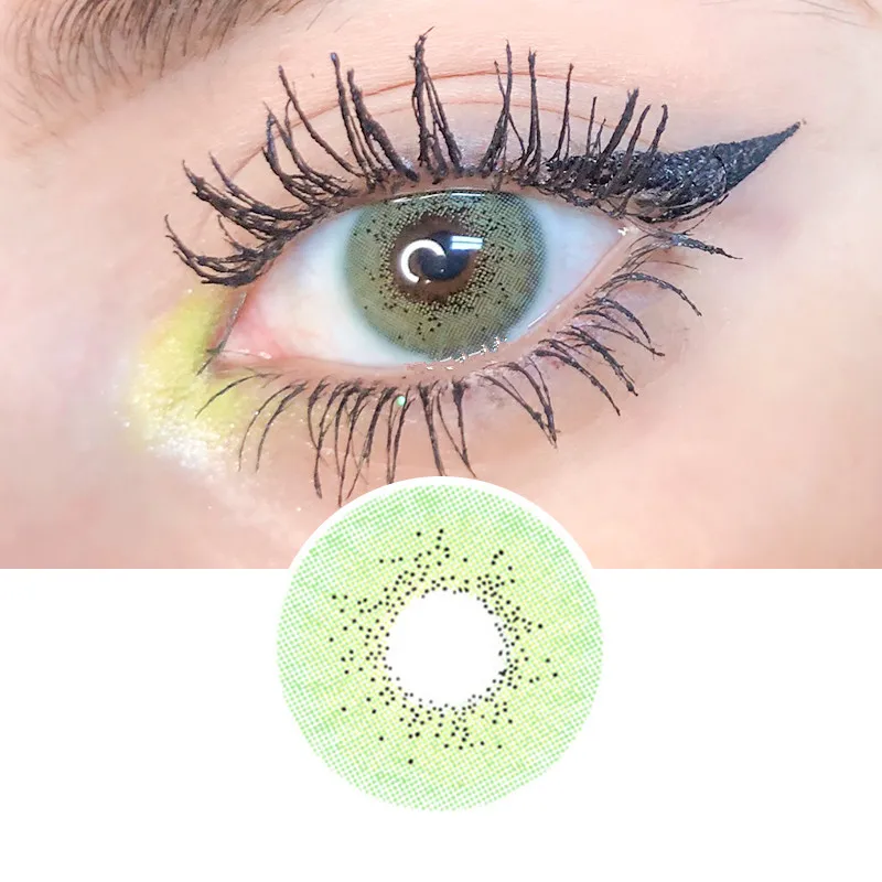 Contact Lens Light Green