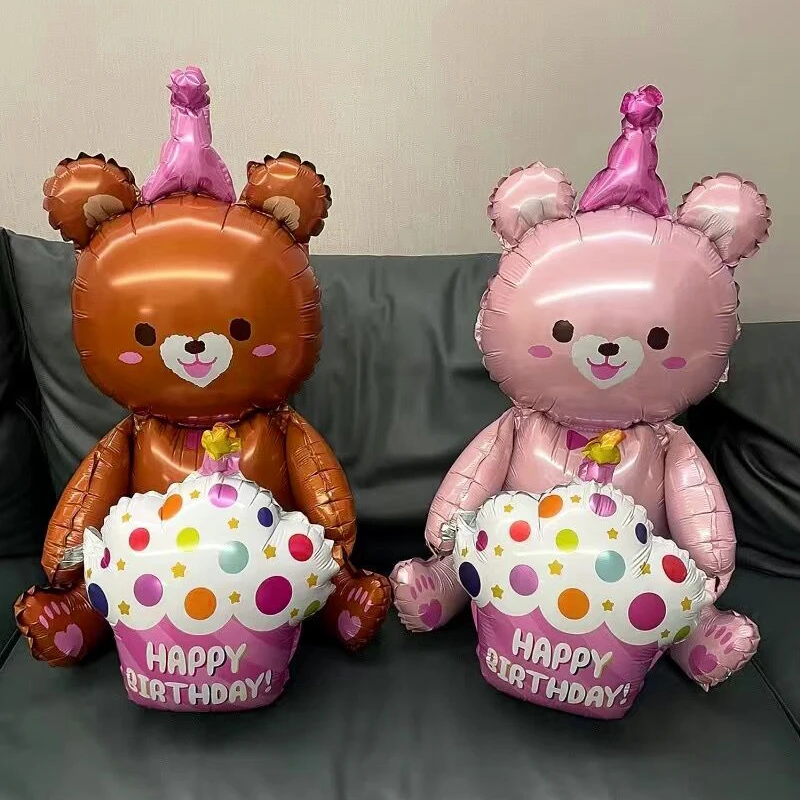 Birthday Teddy Bear Balloons