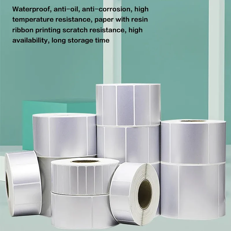 Custom-Waterproof-Dumb-Sliver-Self-Adhesive-Barcode-Sticker-Printing ...