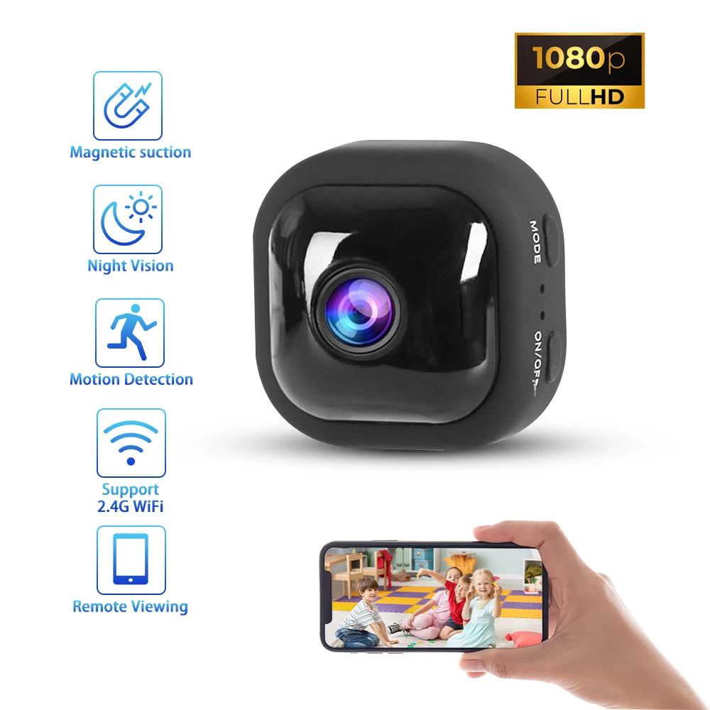 Camera Home Mini Wireless | 1080p Hd Mini Wireless Camera | Home Mini ...