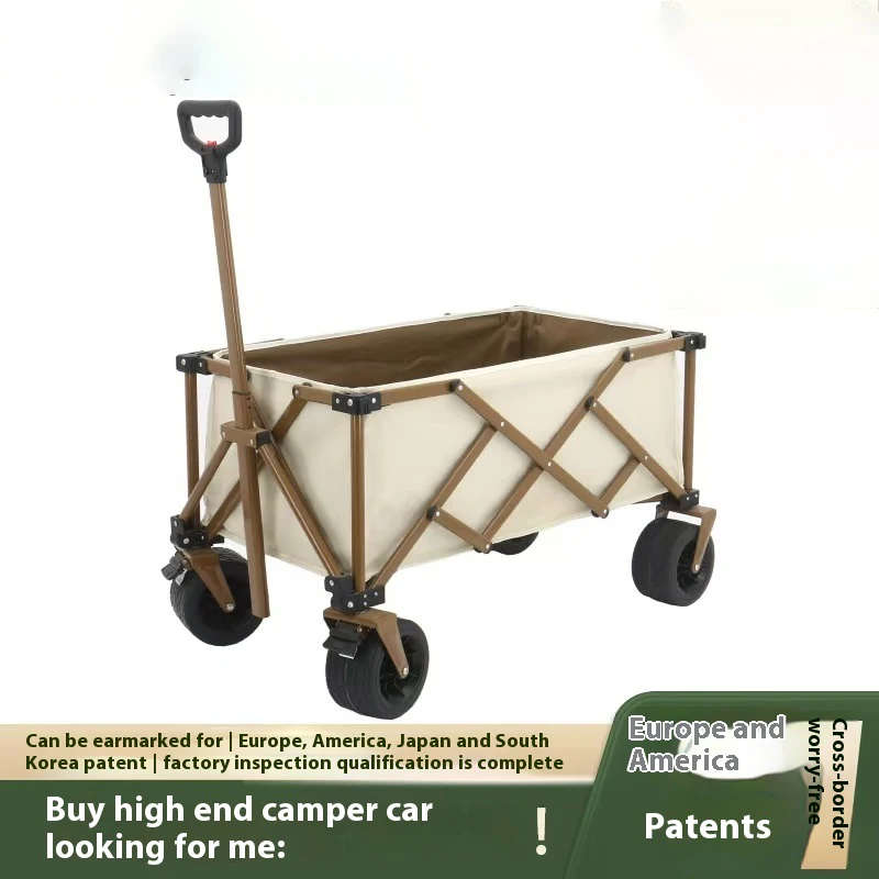 Outdoor-off-road-camping-trailer-with-table-board-large-capacity-camper ...