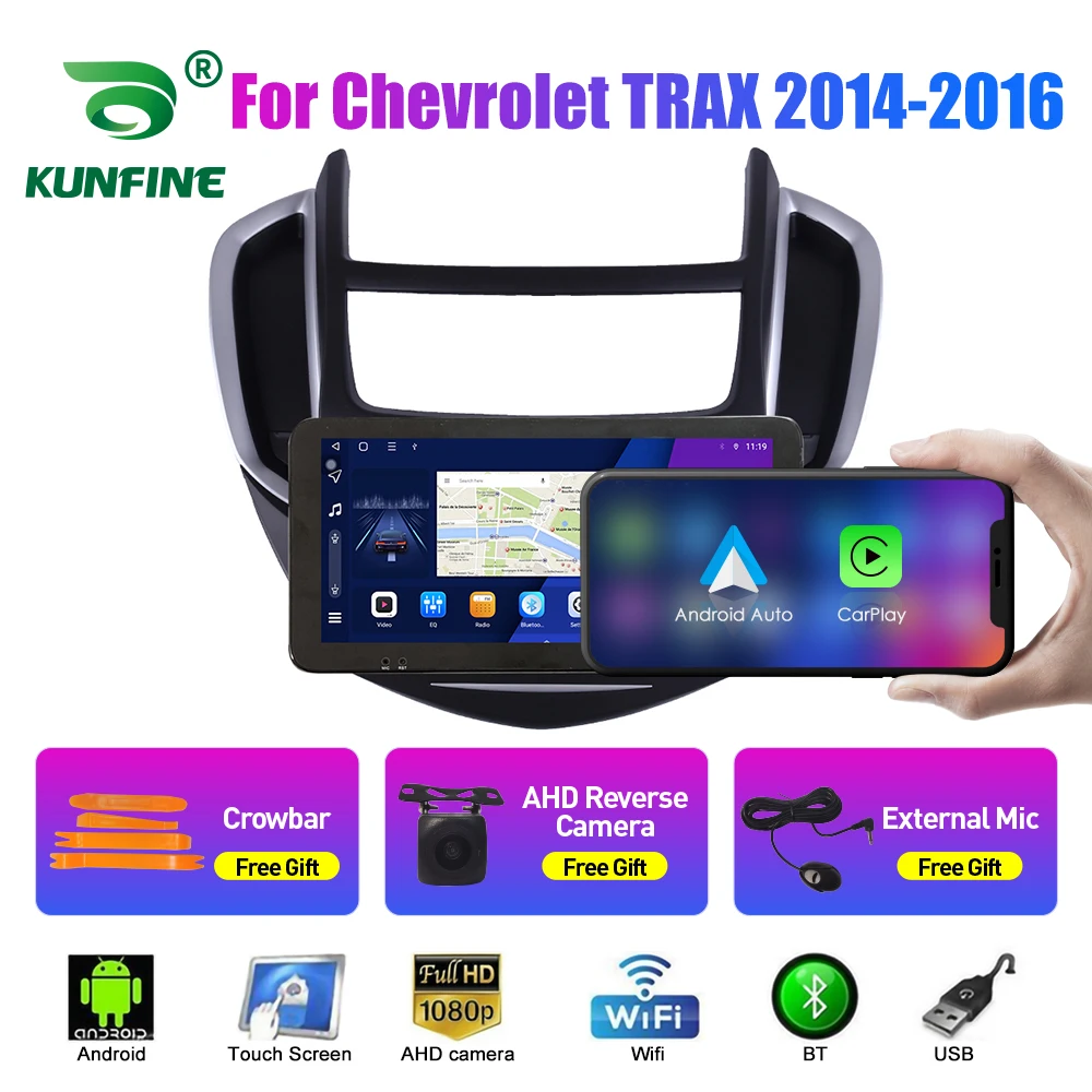 Car Stereo For Chevrolet Trax 2014-2016 Octa Core 1024*600 Android 10.0 ...