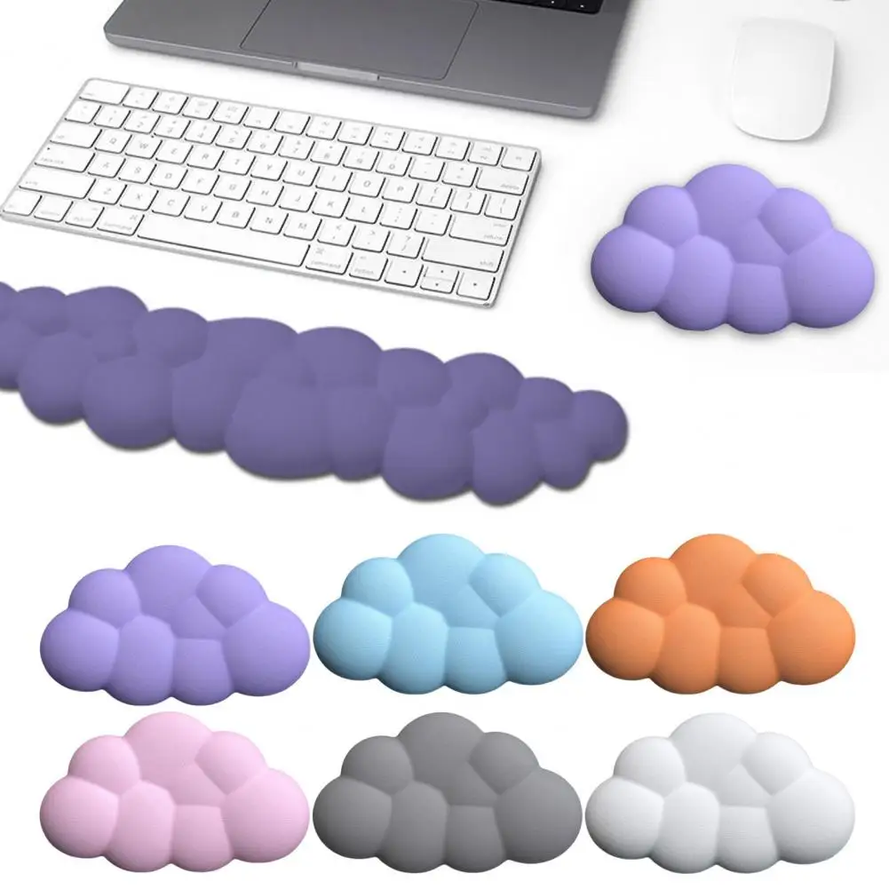 Cloud Wrist Rest Pad Ergonomic Mouse Wrist Support Holder Soft Silicone ...