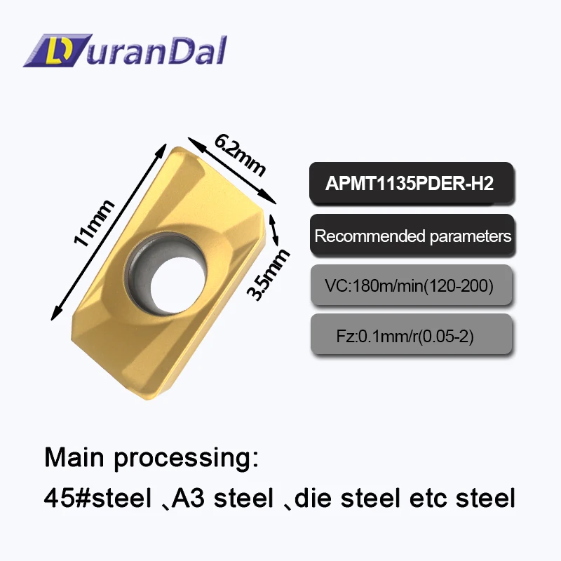 Sharp-Cutting-Tools-APMT1135-H2-LP1010-for-Hard-Steel-Milling ...