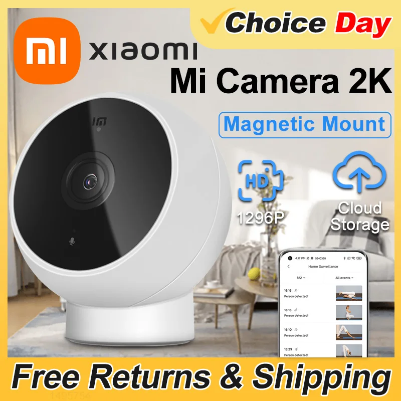 Xiaomi-Mi-Smart-IP-Camera-Edition-2K-HD-Infrared-Night-Vision-CCTV ...