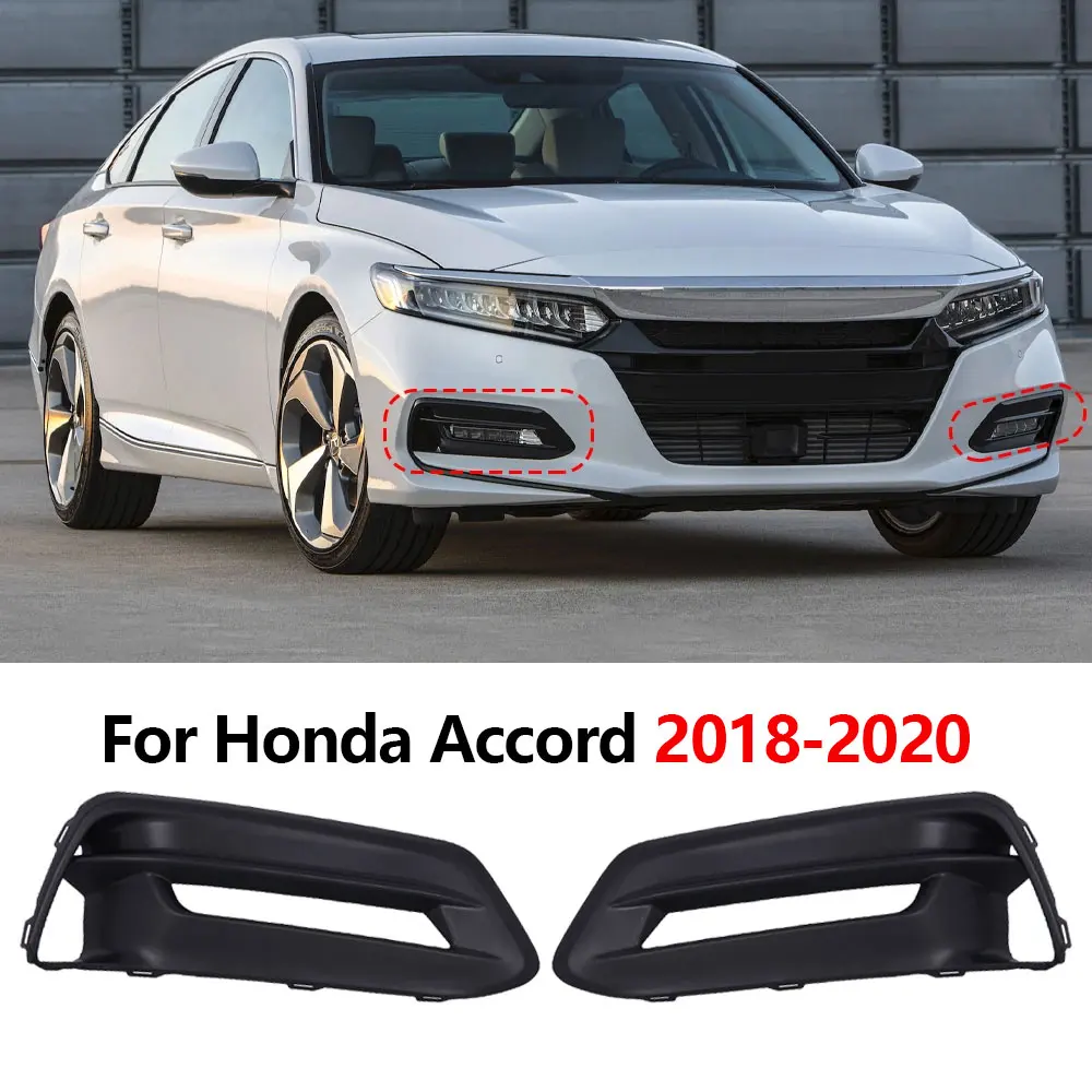 Car-Front-Left-Right-Bumper-Fog-Lamp-Bezel-Light-Cover-for-Honda-Accord ...