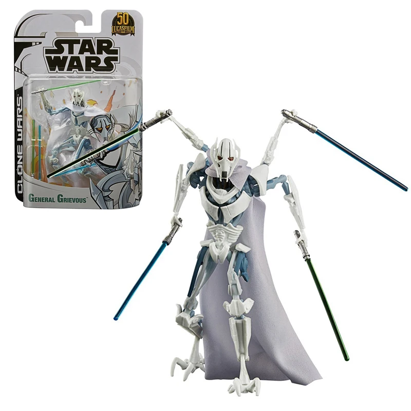 Original-Star-Wars-The-Clone-Wars-6-Inch-Exclusive-General-Grievous ...