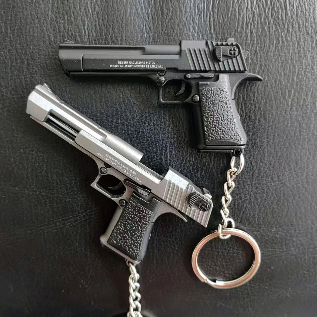 1-4-Detachable-Assemble-New-Alloy-Desert-Eagle-Pistol-Keychain-Ring ...