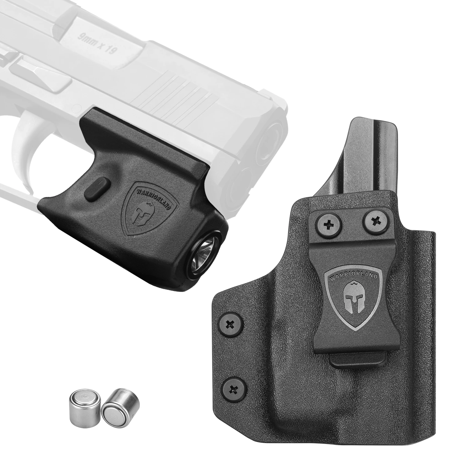 Warriorland-Mini-Rail-Mounted-Tactical-Light-for-Sig-Sauer-P365-Sig ...