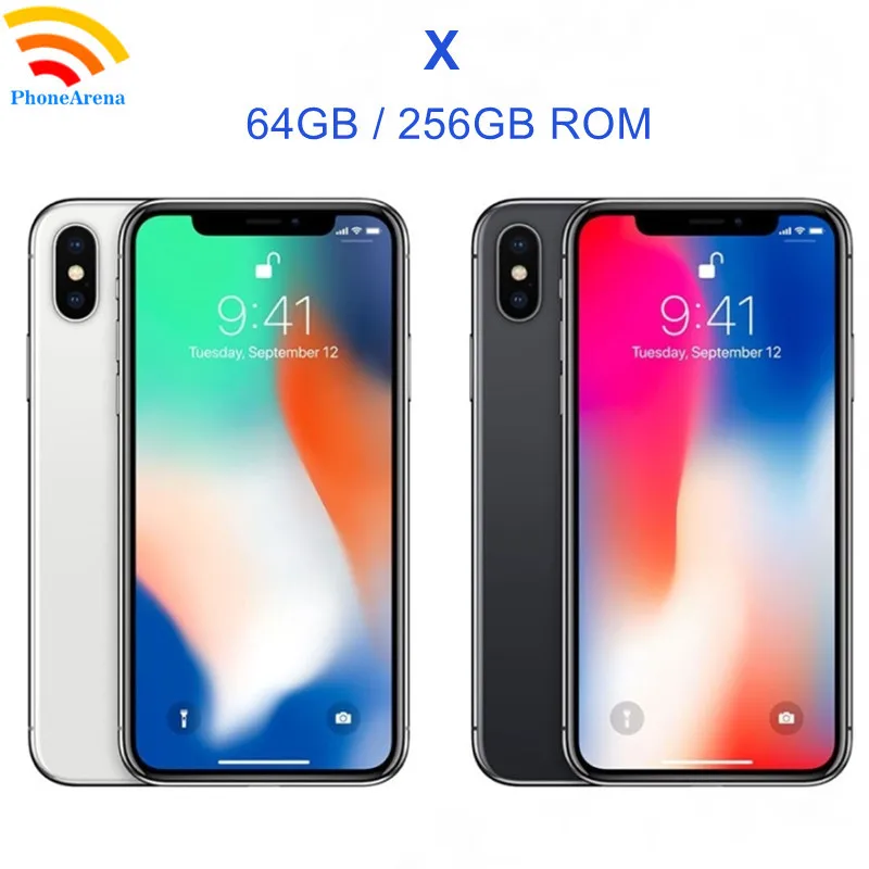 Original Apple Iphone X Factory Unlocked Original 5.8" Super Retina ...