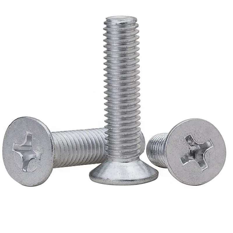 DIN965-Aluminium-Alloy-6063-Countersunk-Flat-Head-Philips-Machine-Screw ...