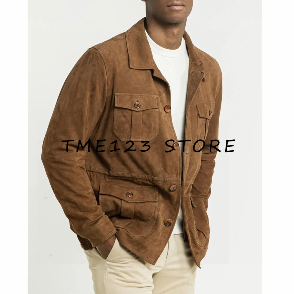 Suede-casual-trend-Jackets-Man-Elegant-Suits-for-Men-Clothing-Men-s ...