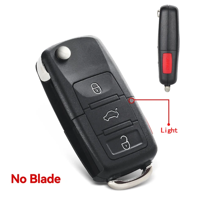 KEYYOU 10pcs 2/3/4 Buttons Remote Key Shell For Skoda Octavia VW ...