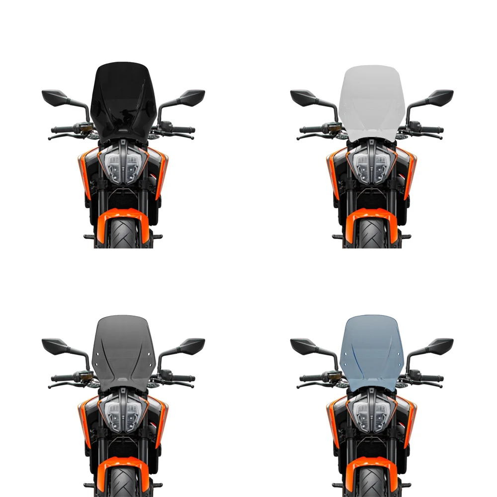 Windscreen-Motorcycle-Universal-For-DUCATI-Scrambler-400-800-Icon ...