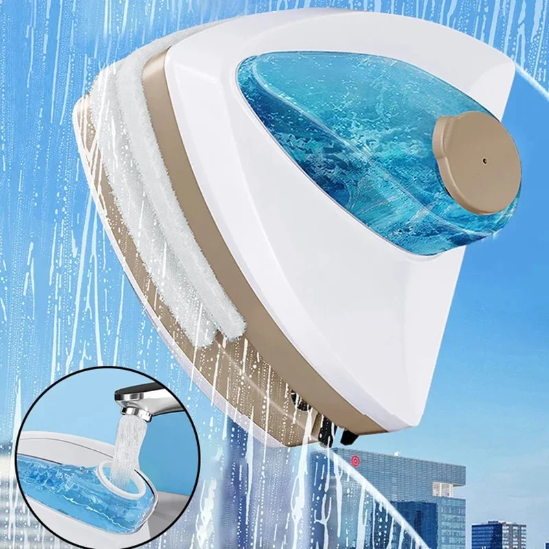 2024-NEW-Magnetic-Window-Cleaner-Brush-Double-Side-Automatic-Water ...