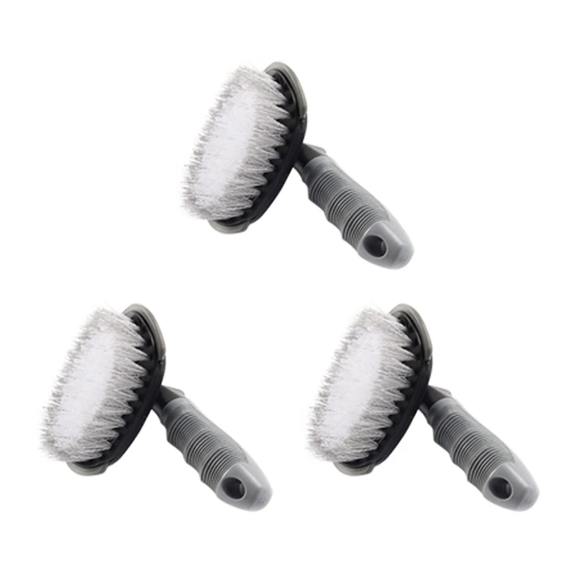 3PCS-Car-Wheel-Cleaning-Brush-Tool-Car-Rim-Scrubber-Cleaner-Duster ...