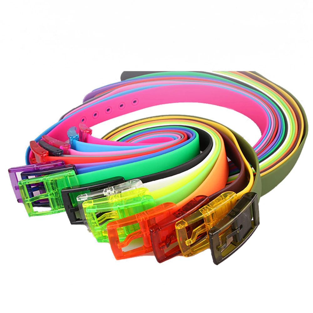 Silicone Rubber Accessories | Womens Silicone Belts Belt | Candy Color ...