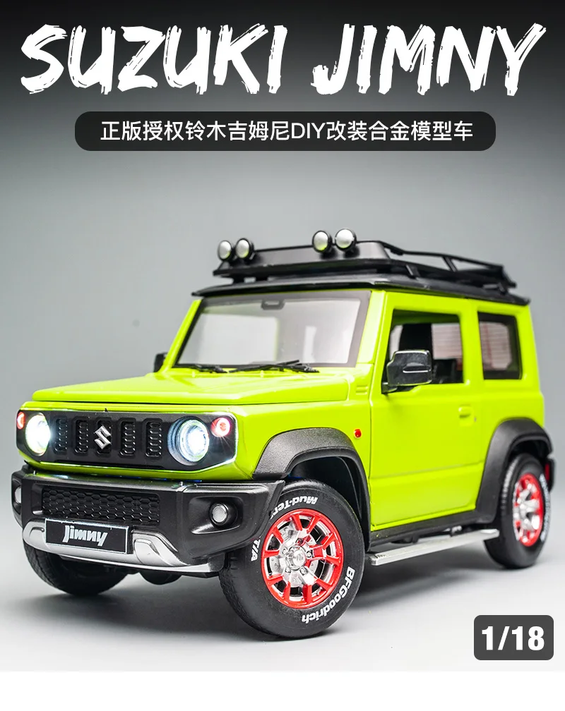 Modelboys Jimmy 1:24 Suzuki Jimny Diecast Model Car Zinc Alloy Toy