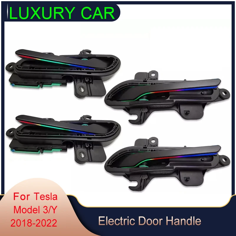 For-Tesla-Model-3-Model-Y-2018-2021-Smart-Integrated-Electric-Door ...