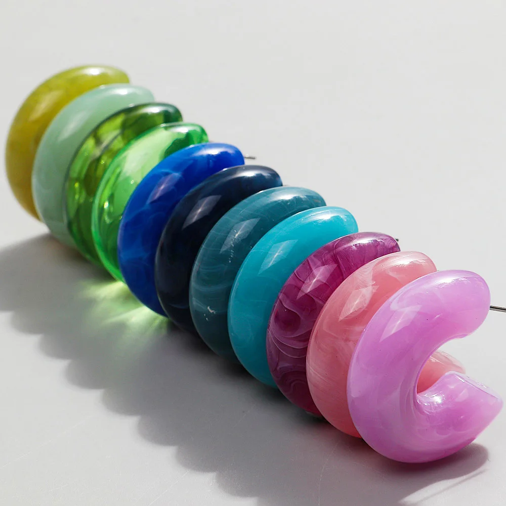 FishSheep-Boho-Colorful-Geometric-Acrylic-Hoop-Earrings-for-Women ...