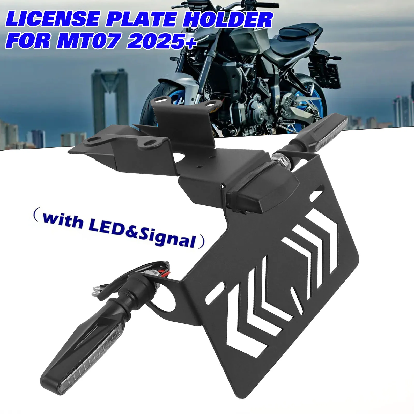 MT-07 Rear License Plate Holder For YAMAHA MT07 MT 07 2025+ Motorcycle ...