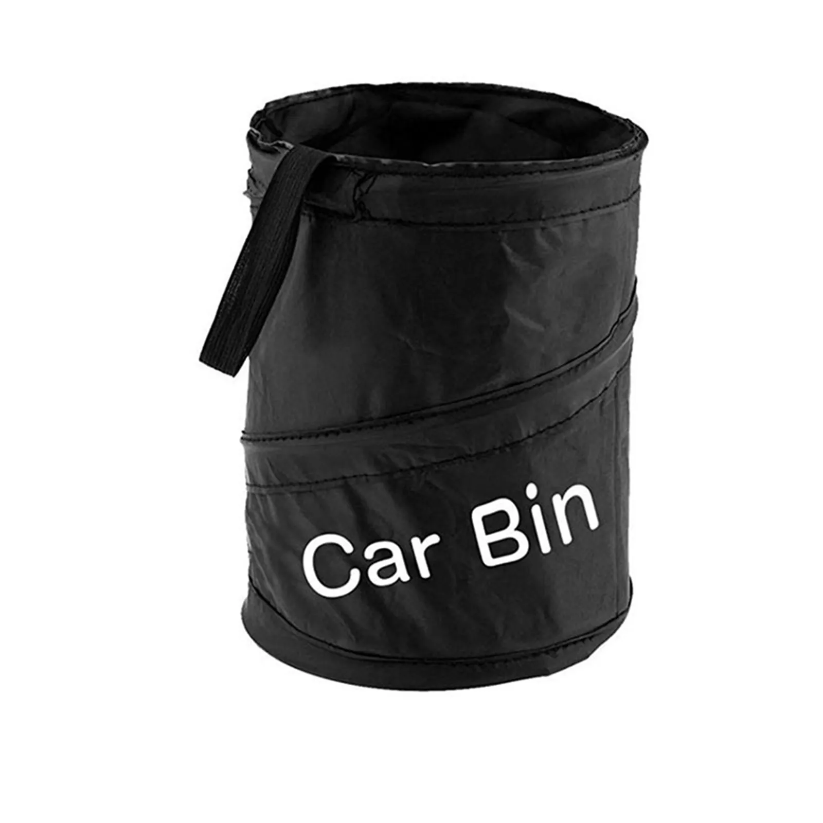 Grey Chevron Wastebasket
