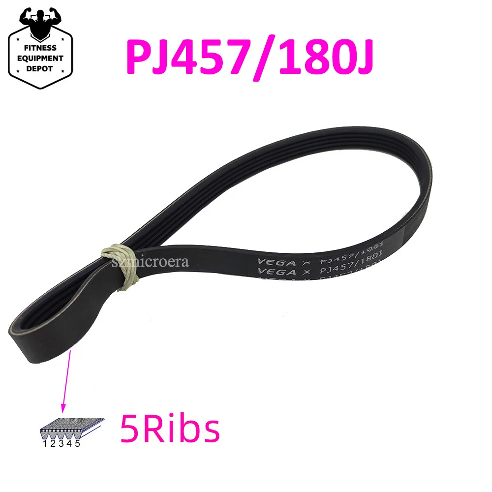 1pcs-Rubber-VEGA-Belt-Treadmill-Drive-Belt-PJ457-180J-5Ribs-Multi ...