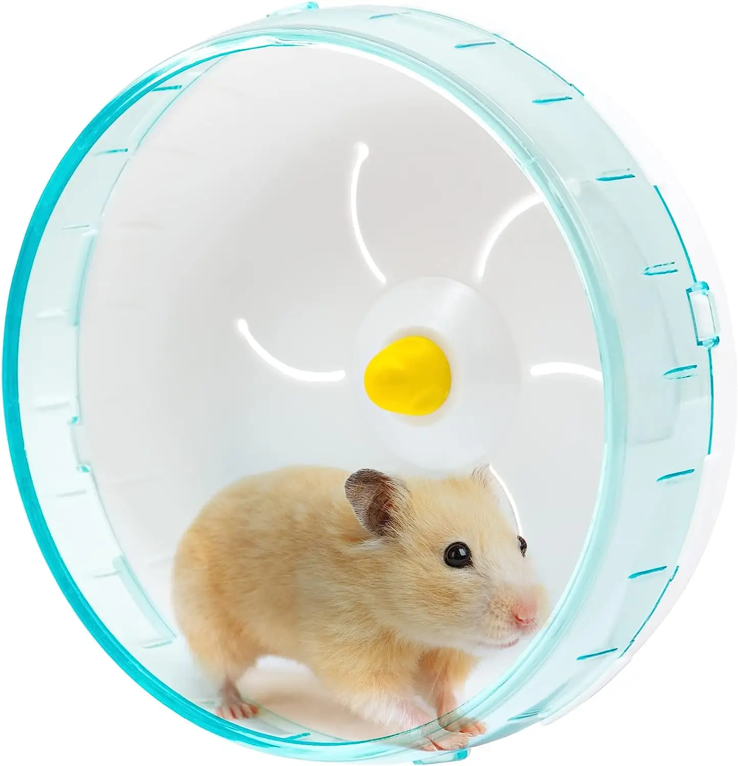 Rueda giratoria de hámster para correr, juguete silencioso para correr ...