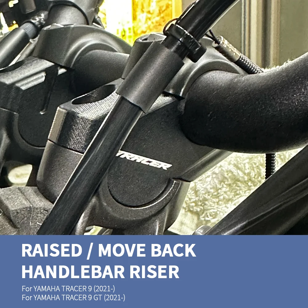Motorcycle Handlebar Riser Drag Handle Bar Clamp Extend Adapter For ...
