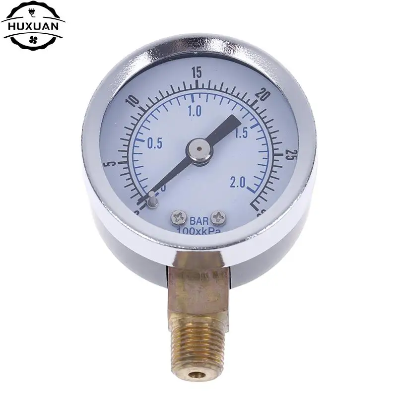 1/8 "NPT 0-30PSI Mini Luchtdrukmeter Compressor Hydraulische Gauge ...