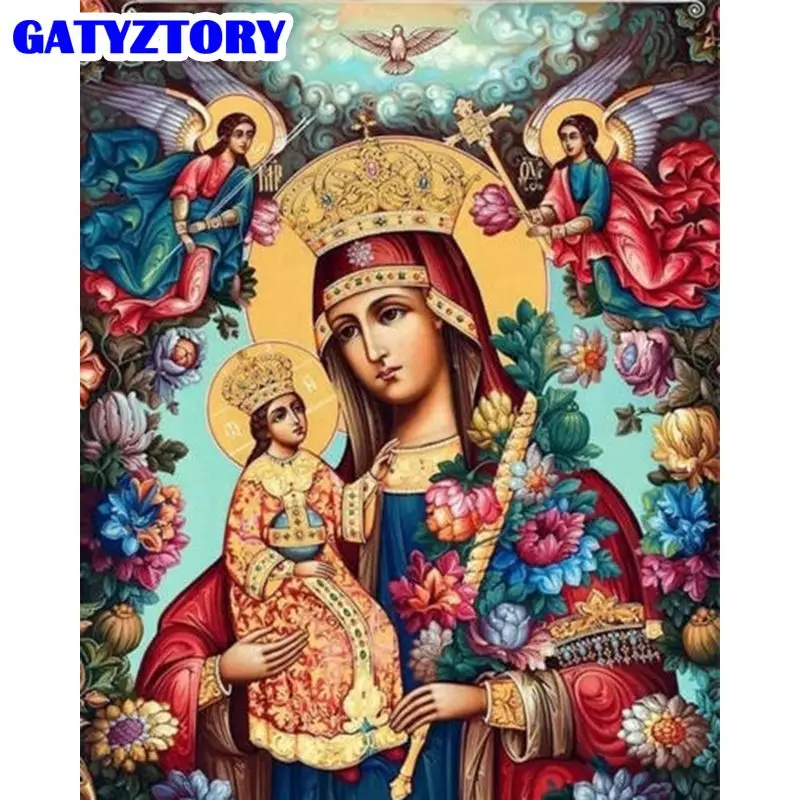 Christian faith based paint by numbers kits