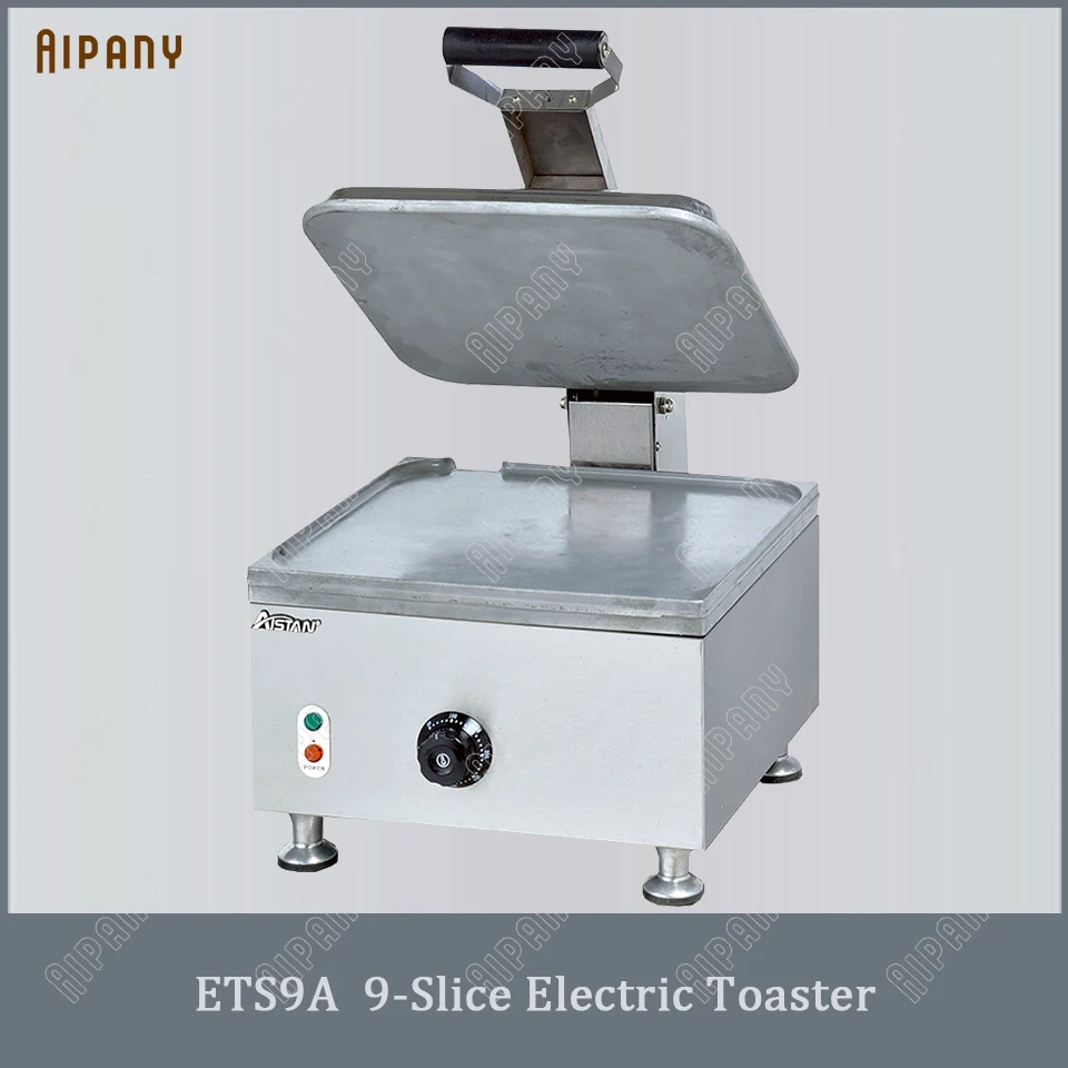 ETS9A Nonstick Commercial Sandwich Bread Toaster Baker Griddle Waffle ...