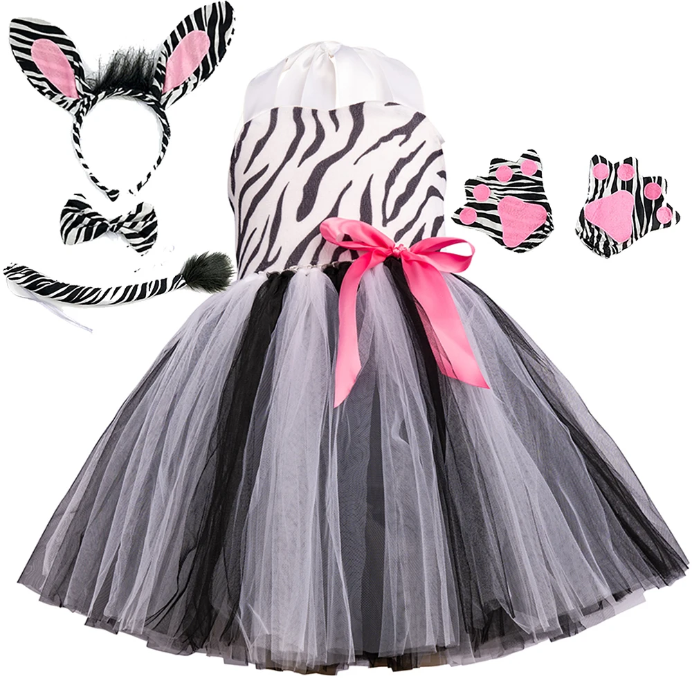 Jungle-Animal-Dalmatians-Zebra-Costumes-for-Girls-Leopard-Fancy-Dresses ...