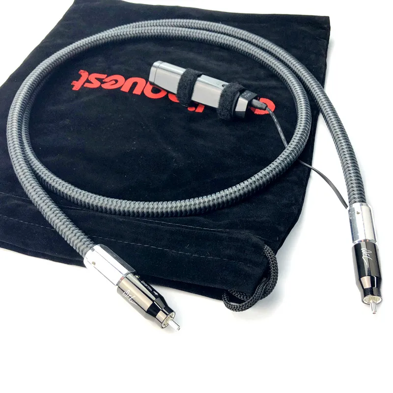 Wel-Signature-Silver-RCA-Digital-Coax-Decoding-HiFi-Audio-Cable-with ...