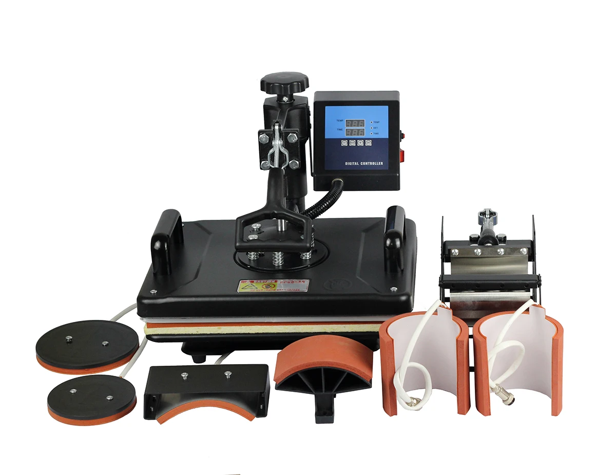 Cheap-30-38CM-6-in-1-Combo-Heat-Press-Machine-Sublimation-Printer-2D ...