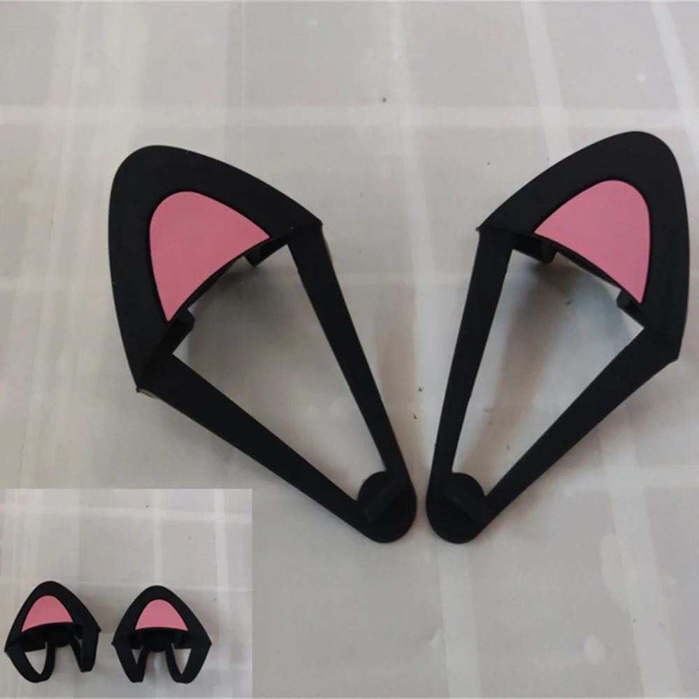 Silicone Decorations Headphone Cat Ear Cute Pendant Headset Accessories ...