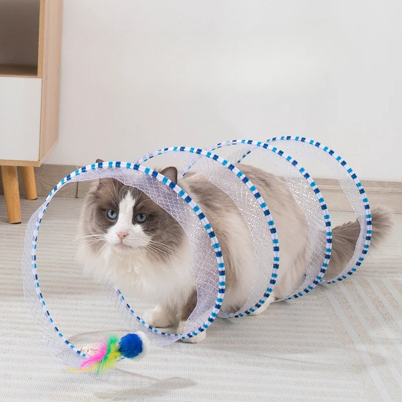 Cats-Toys-Cat-Tunnels-Cat-Teaser-Long-Rod-Bite-Resistant-Self-High ...