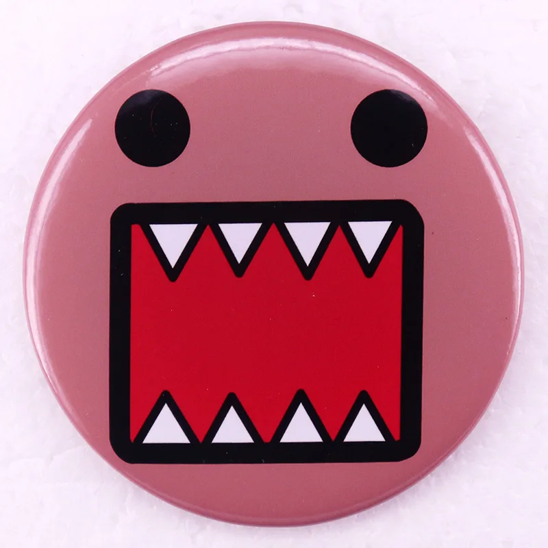 Japanese-Kawaii-Cartoon-Mascot-Domo-Kun-Button-Badge-Pinback-Brooch ...