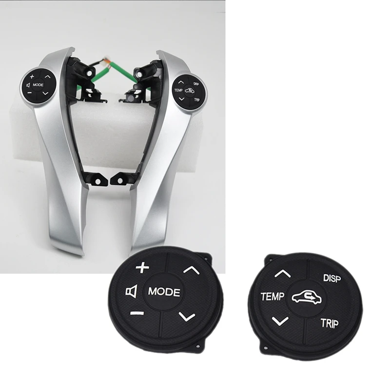 1 Pair Multifunction Steering Wheel Button Prius C Aqua Button For ...