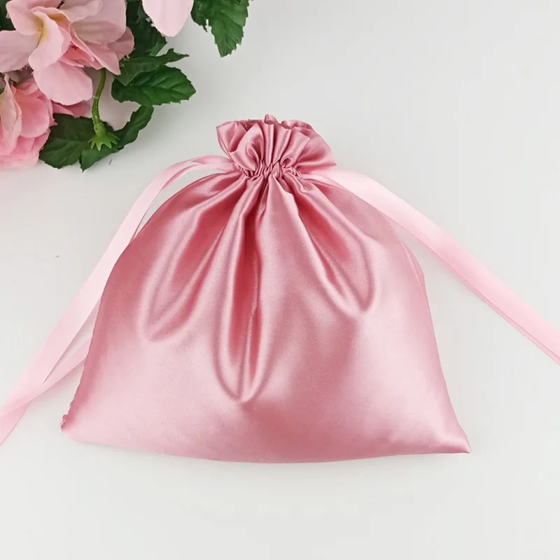 Silk-Drawstring-Pouch-Satin-Bag-Hair-Jewelry-HandBag-Cosmetic-Tools ...