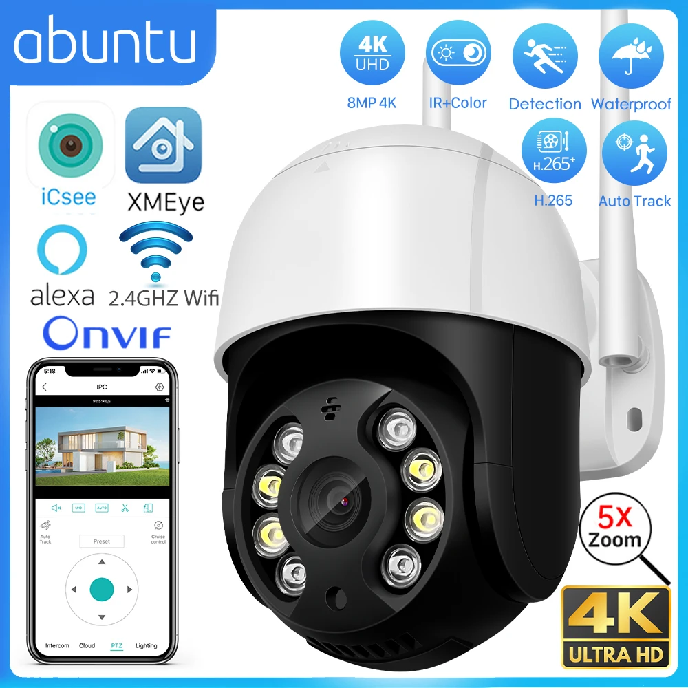 8MP-4K-Wifi-IP-Camera-PTZ-Auto-Tracking-4MP-2MP-CCTV-Surveillance ...