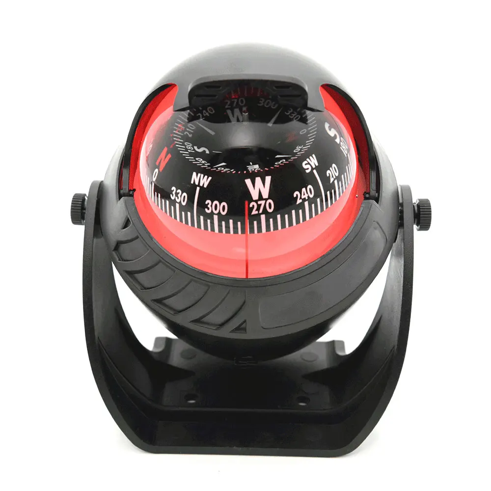 Boussole de navigation avec lumière LED électronique, boussole ...