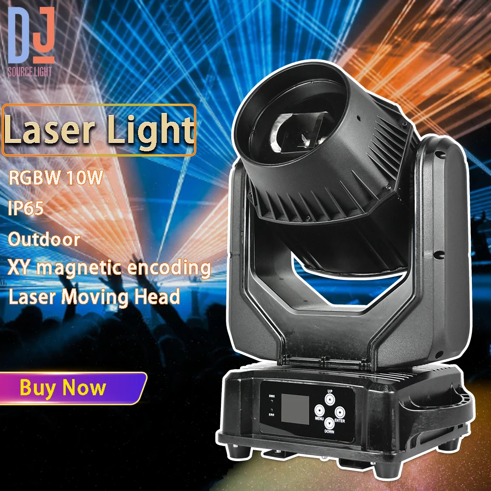 IP65-Waterproof-RGBW-Full-Color-10W-Projector-Moving-Head-Light-3D ...
