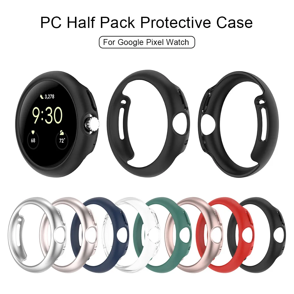 For Google Pixel Watch Case Pc Frame Protection Cover For Pixel Watch ...