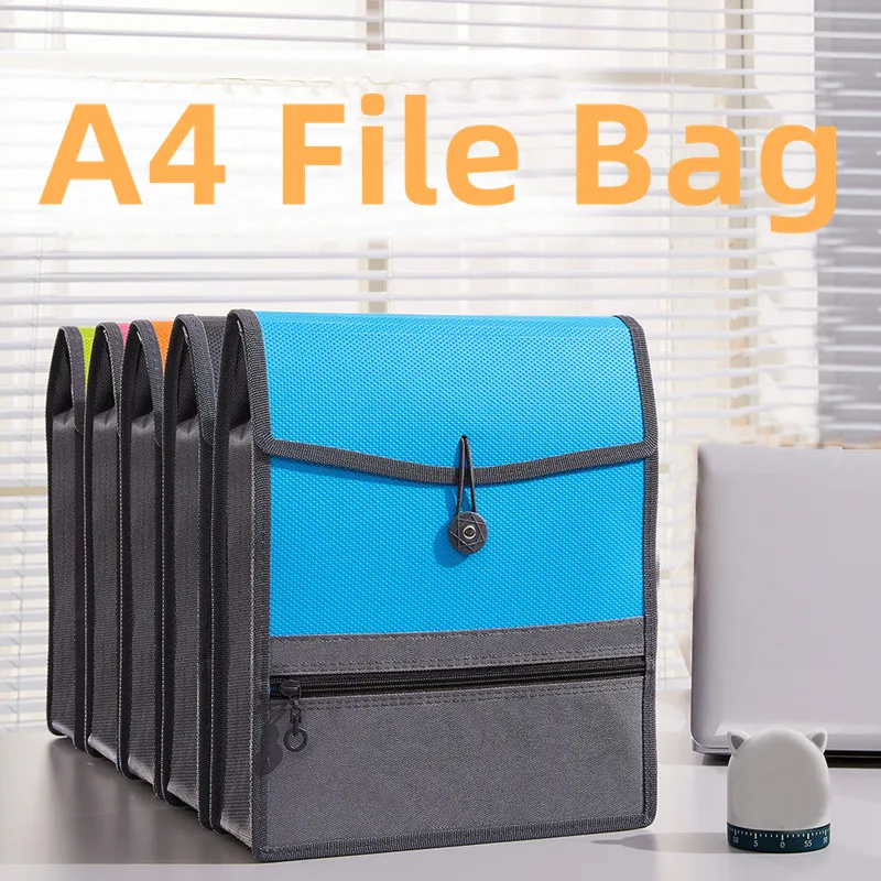 A4-Large-Capacity-File-Bag-Student-Test-Paper-Storage-Bag-Desk ...